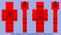red man Minecraft Skin