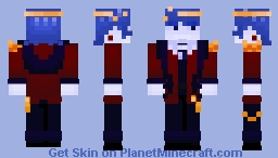 red carpet guest1337 // forsaken Minecraft Skin
