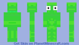 R.E.P.O Semibot Green Minecraft Skin