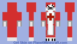 Red Crossy Minecraft Skin