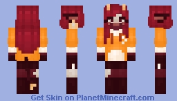 Fursona - ℜ𝔈𝔇 Minecraft Skin