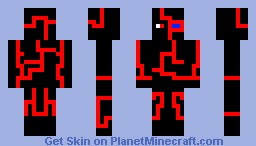 Red future guy Minecraft Skin