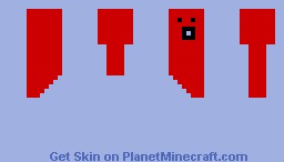 Nicks Red Ghost Minecraft Skin