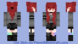 Cute Red head Minecraft Skin