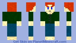 red head Minecraft Skin