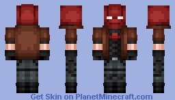 Red Hood Minecraft Skin
