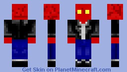 Red Hood (Batman) Minecraft Skin