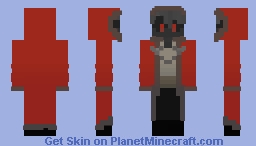 Red Jdf skin Minecraft Skin