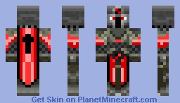 red knight Minecraft Skin