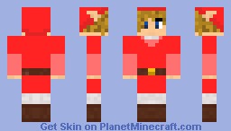 Red Link (Four Swords) Minecraft Skin