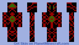 red man Minecraft Skin