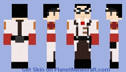 RED Medic Minecraft Skin