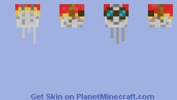 Happy Ghast Skin (Green Mount) Minecraft Skin