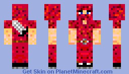 Red Ninja Minecraft Skin