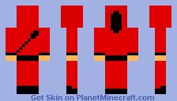 Red Ninja Minecraft Skin
