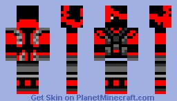 Red Ninja Minecraft Skin