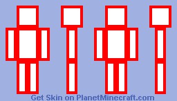 Red outline guy :P Minecraft Skin