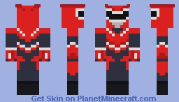 Red Ranger - Power Rangers Unworthy Minecraft Skin