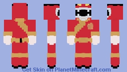 Red Power Ranger Wild Force Minecraft Skin