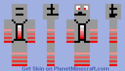 red robot Minecraft Skin