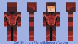 Red Rush | Invincible | Minecraft Skin