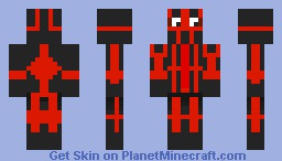 Red Stone Knight Minecraft Skin