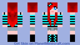 Red Haired Girl Minecraft Skin
