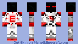 Red Enderman Minecraft Skin