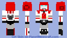Red Alert Minecraft Skin