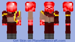 Red Apprentice Minecraft Skin