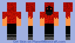 Red Cloak Minecraft Skin