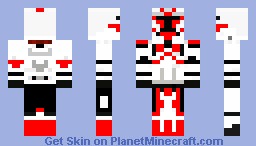 Red Clone Commander Minecraft Skin