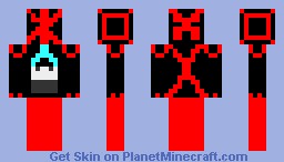 red cube men Minecraft Skin
