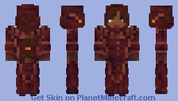 Red Dawn Of Elves Minecraft Skin
