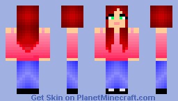Red-haired Girl Minecraft Skin