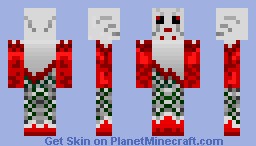 Red Demon With Real Moving Eyes Minecraft Skin