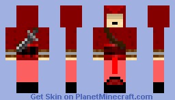 Red Assassin Minecraft Skin