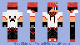 Red hat Minecraft Skin