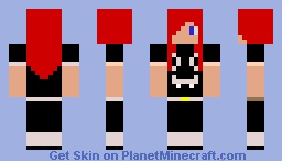 Red Head Minecraft Skin