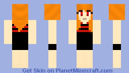Red Head Girl Minecraft Skin