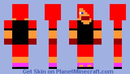 redhead rocker Minecraft Skin