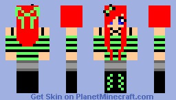 Redhead, Scene Girl Minecraft Skin