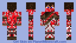 Red Hunter Minecraft Skin