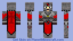 red knight Minecraft Skin
