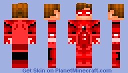 red lantern Minecraft Skin