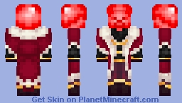 Red Leader Minecraft Skin