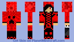 red man Minecraft Skin