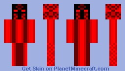 Red Man Minecraft Skin