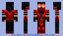 red ninja Minecraft Skin