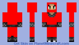 red ninja Minecraft Skin